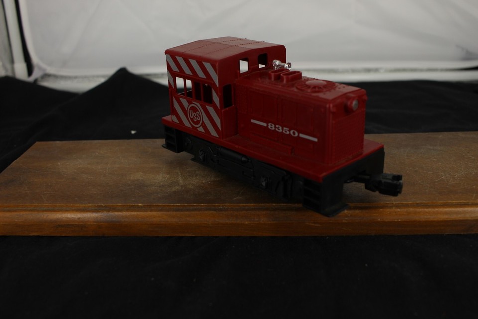 Red Lionel O Gauge USS Steel Yard Switcher Engine #8350 Vintage | eBay