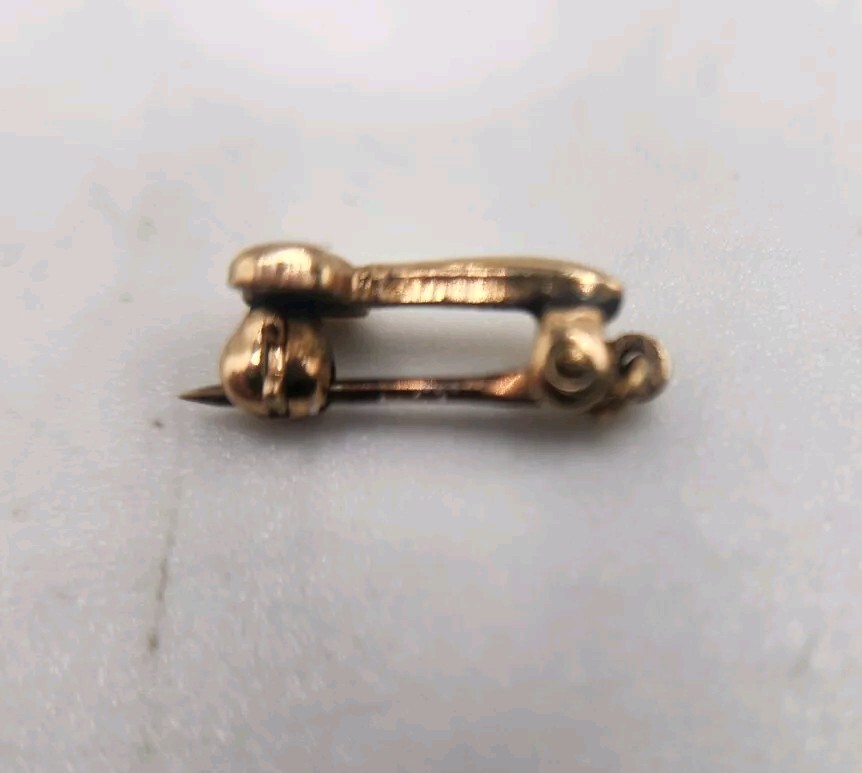 Vintage 10k Solid Gold Judge Gavel Pin Antique Jewelry Estate | eBay