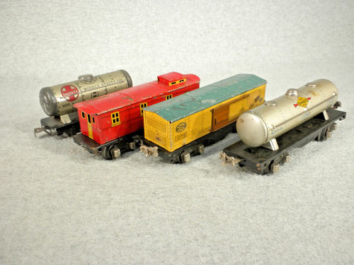 Lionel & Marx - Lot of 3 Lionel & 1 Marx Freight Cars - Used | eBay