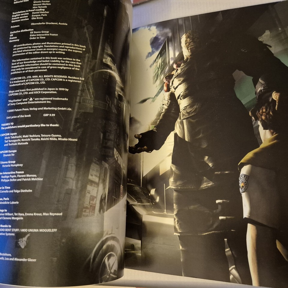 Resident Evil 3 Nemesis Strategy Guide. Future Press. with RARE City ...