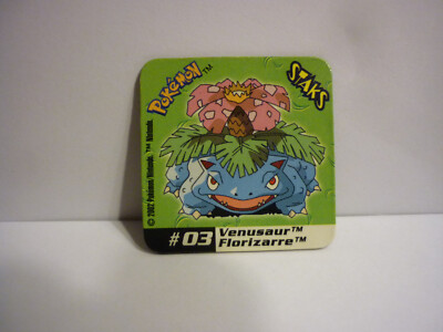 Staks Magnet Aimant Pokémon Nintendo 2002 N° 03 FLORIZARRE | eBay