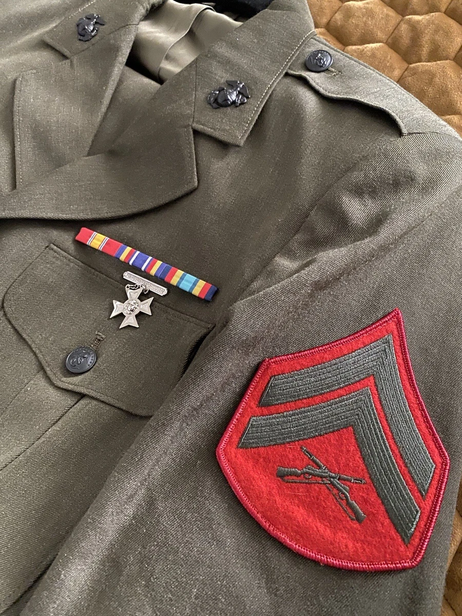 Marine Officer Uniform Vs Enlisted Uniform