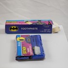 Vtg Batman Travel Toothbrush & Toothpaste 1991 Kids Care DC Comics ...