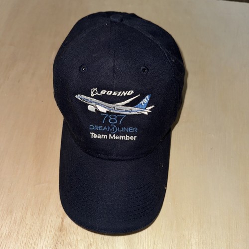 Boeing 787 Dream Liner Team Member Baseball Cap Hat | eBay
