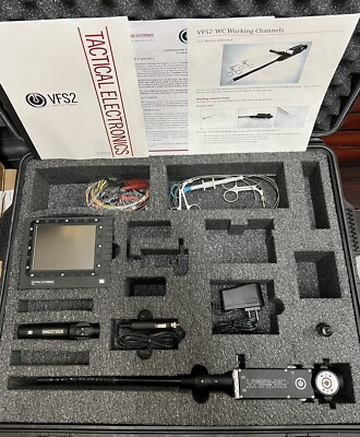 Tactical Electronics VFS2 Video Fiberscope Borescope EOD Spy Bomb Squad ...