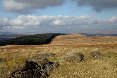 Photo 6x4 The summit area of Darngarroch Hill At the west side of the ...