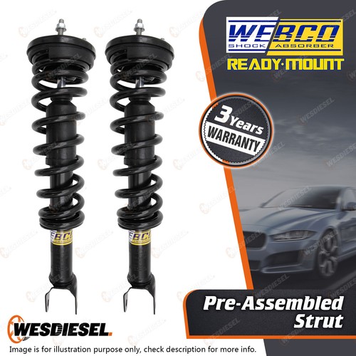 Front Low Coil Spring Complete Struts For Ford Fairlane Falcon Fairmont ...