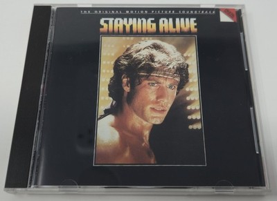 Staying Alive (Motion Picture Soundtrack) WEST GERMANY RED Label, CD ...