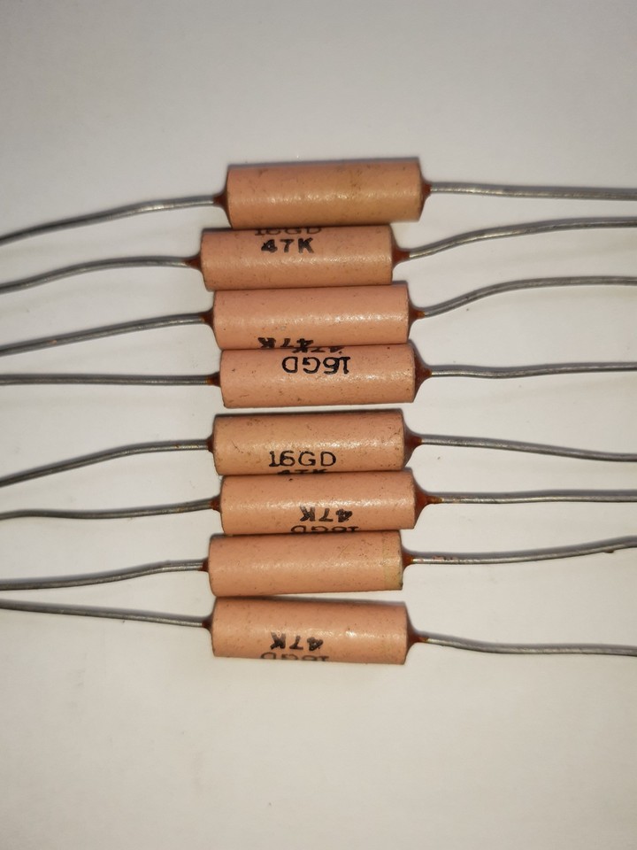 ERIE VINTAGE 47K RESISTORs 8 off NOS | eBay UK