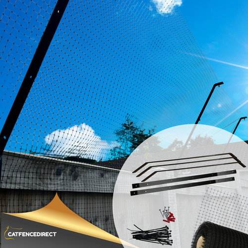 DIY Cat Proofing Fencing Security Kits Enclosure All Sizes 10M to 100M ...