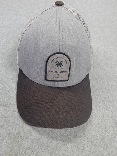 Travis Mathew Hat Cap Green Strapback 110 One Ten Flex Golf Here For ...