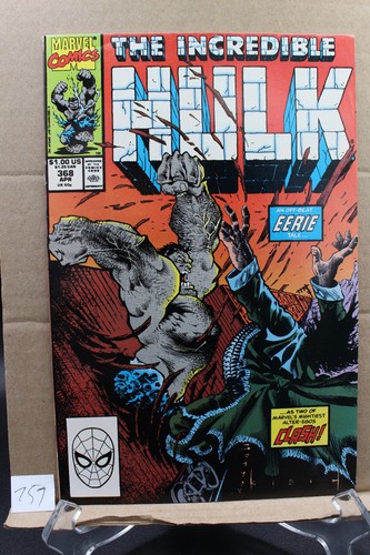 INCREDIBLE HULK #368 SAM KEITH KELLEY JONES Marvel 1st App. Pantheon VF ...