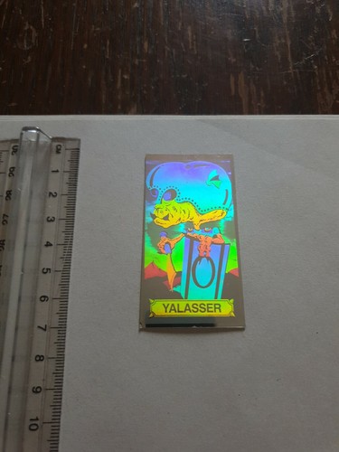 ADESIVO STICKERS FANTASTICKERS ALIENO OLOGRAFICO YALASSER VINTAGE. | eBay