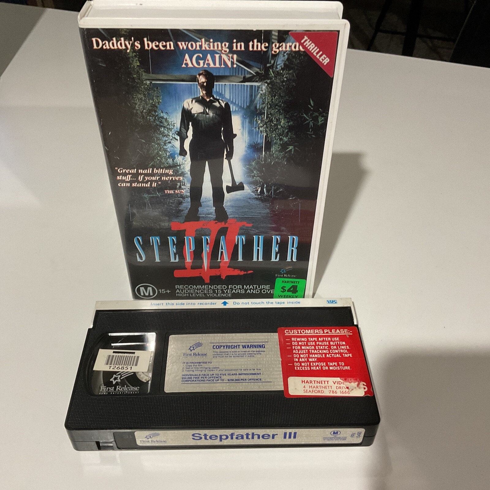 STEPFATHER 3 Vhs Tape 1992 | eBay Australia