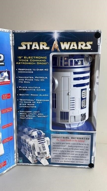 Star Wars R2-D2 Fully Operational Droid Industrial Automaton Hasbro ...