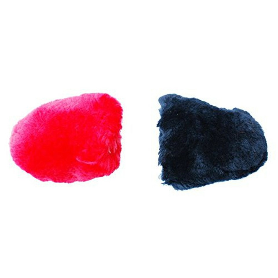 Large Dual 100% Lamb Wool Buffer Covers Fit 2.75”Dia x 4”High - Beck ...