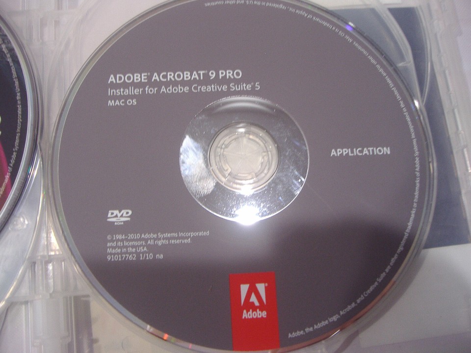 Adobe Creative Suite 5 CS5 Master Collection For MAC OS Full DVD ...