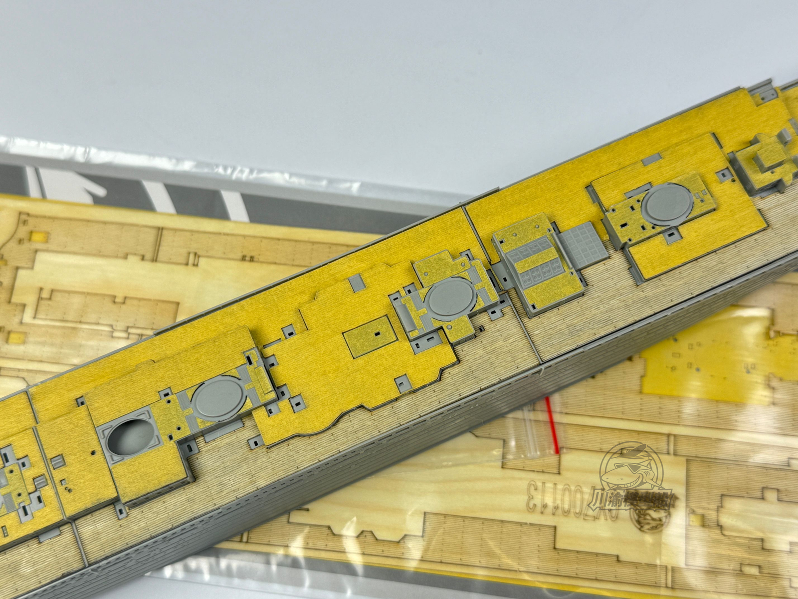 1/700 Scale Wooden Deck Masking Sheet for HobbyBoss 83420 RMS Titanic ...