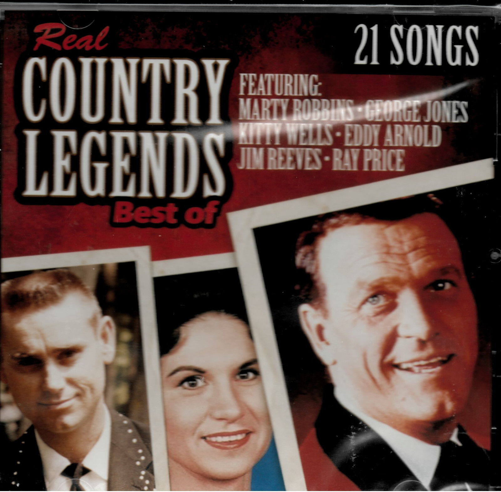 Real Country Legends: Best Of by Various Artists (CD, Oct-2011, TGG ...