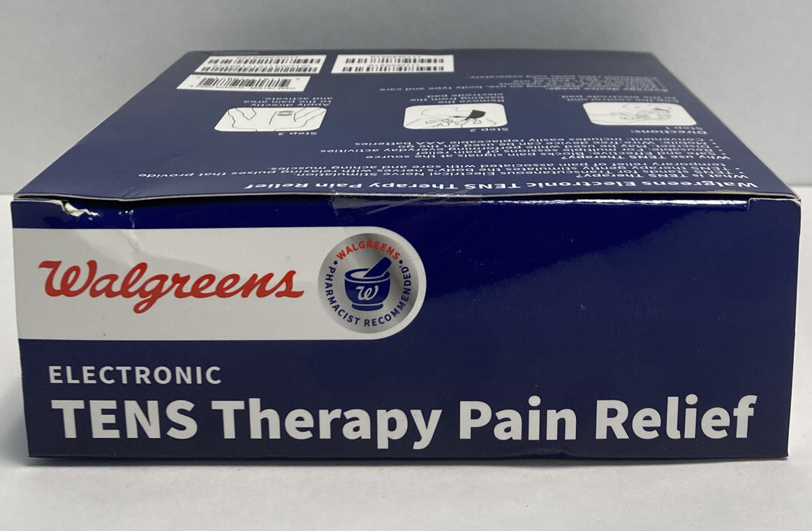 Walgreens Tens Therapy Pain Relief Unit With 2 Pads Reusable for sale ...