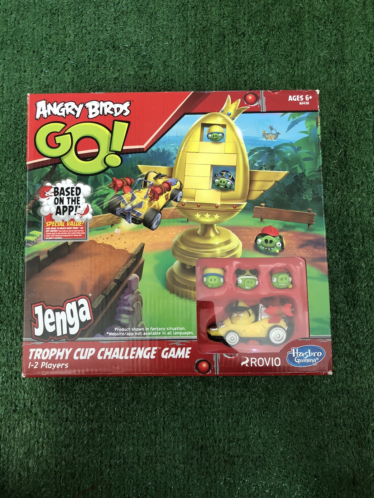 Angry Birds Go Jenga