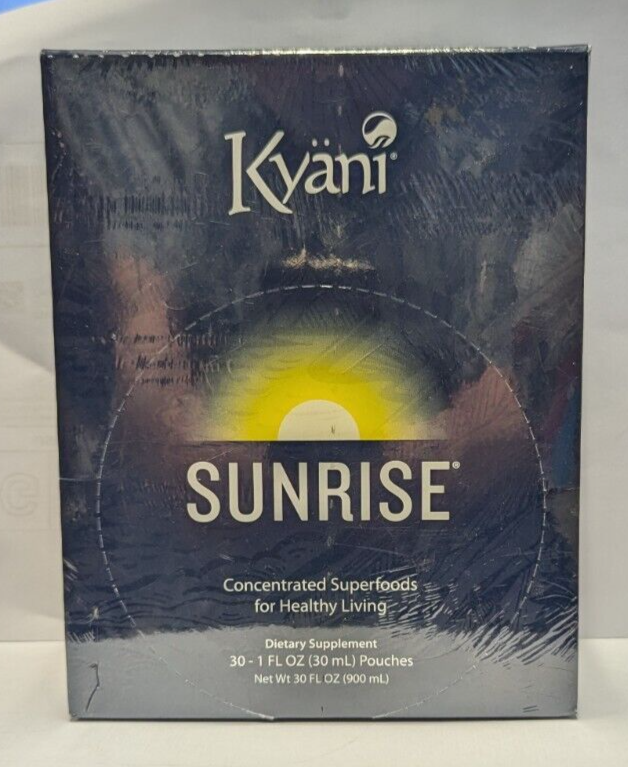 Kyani Sunrise Concentrated Superfoods 30 1 Oz Pouches Supplement exp 10 ...