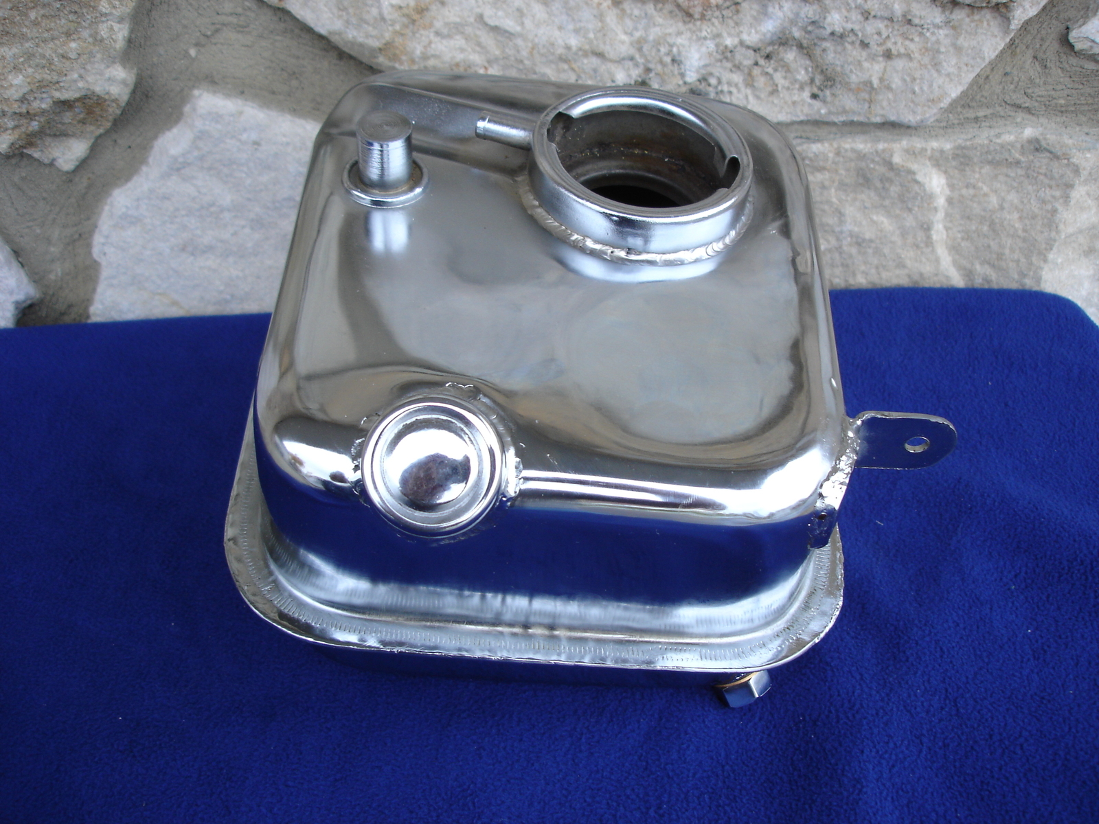 CHROME VINTAGE OIL TANK FOR HARLEY PANHEAD SHOVELHEAD FL 65-82 | eBay
