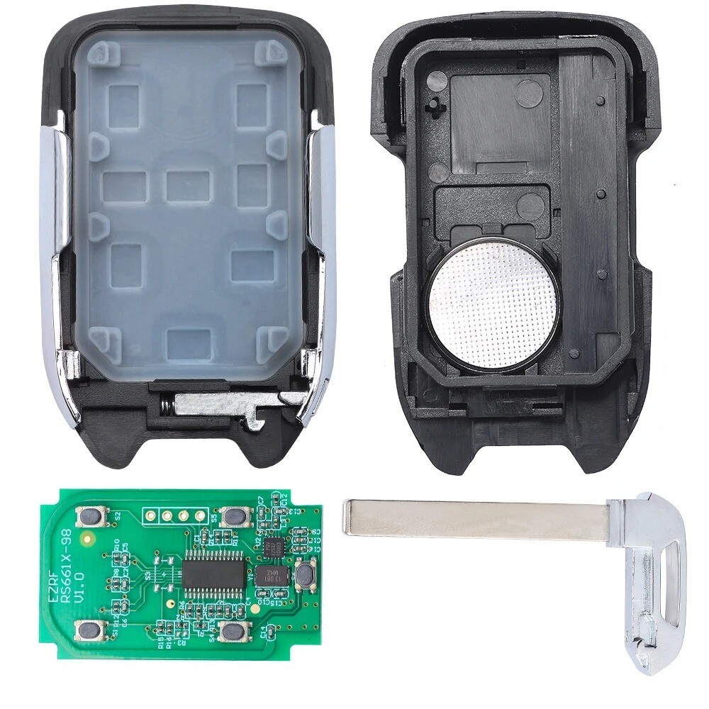 Smart Remote Car Key Fob 5Buttons ID46 Chip for GMC Acadia Terrain ...