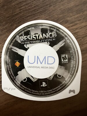 Resistance: Retribution (Sony PSP, 2009) disc only tested 711719866824 ...