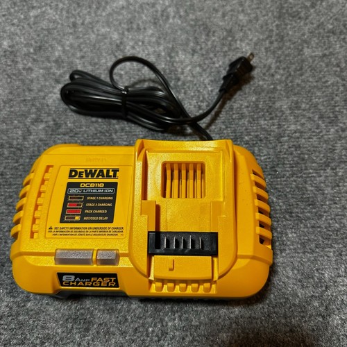 NEW DeWalt Fast Battery Charger MAX Lithium-Ion Fan Cooled Flexvolt 20V ...