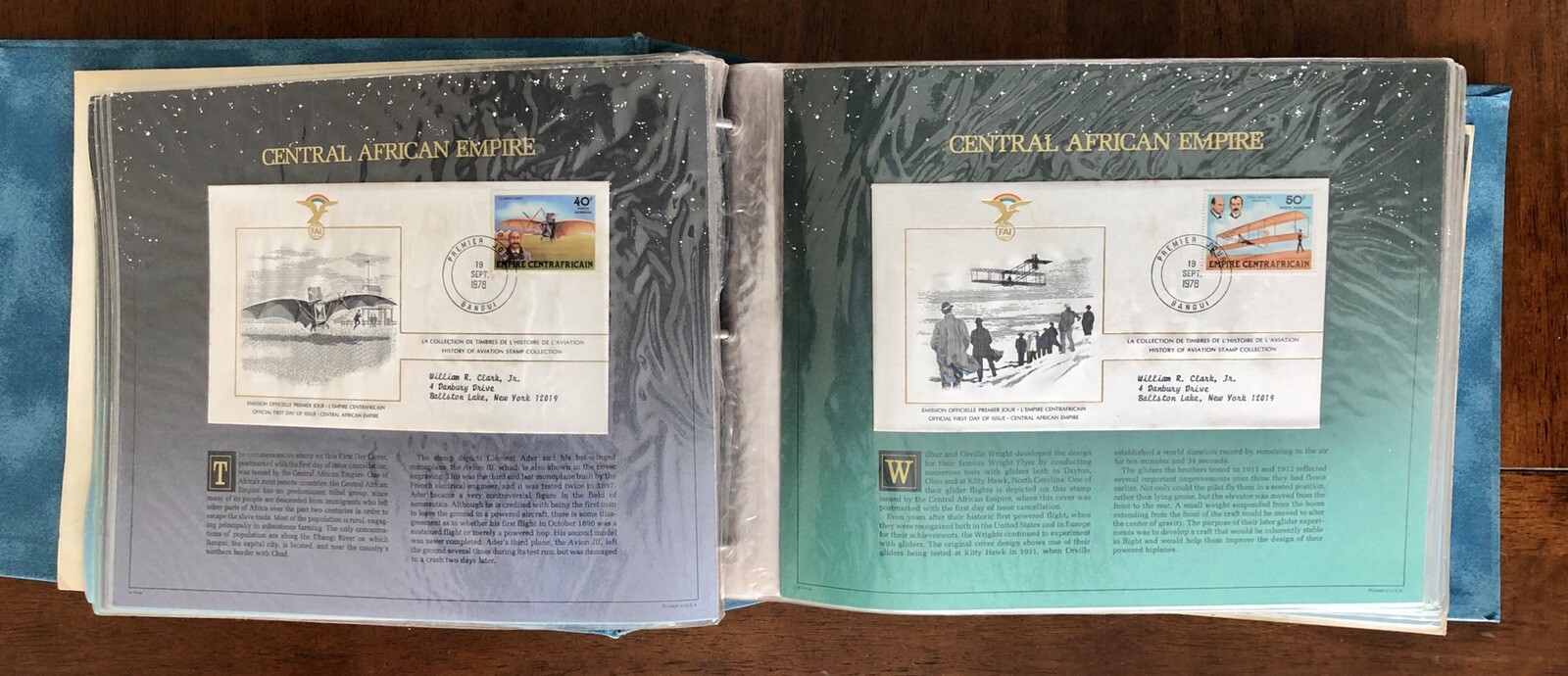 The History of Aviation First Day Cover Collection - 109 Total w ...