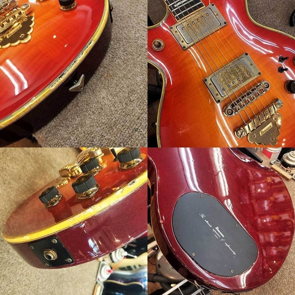 Ibanez AR300 Artist Series Sunburst Gold Hardware Made in Japan 1982 E ...
