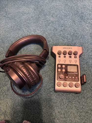 Zoom PodTrak P4 Portable Multitrack Recorder + BTA-2 Bluetooth ...