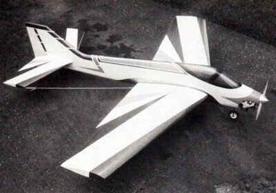 Brushfire .60 Pattern 66" Wingspan RC Model Airplane Printed Plans ...