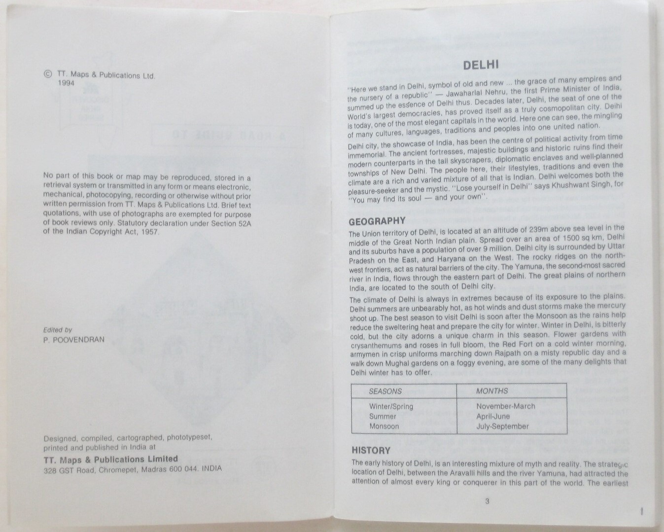 1994 Road Map Guide DELHI India Bus Routes Chanakyapuri Red Fort Lodhi ...