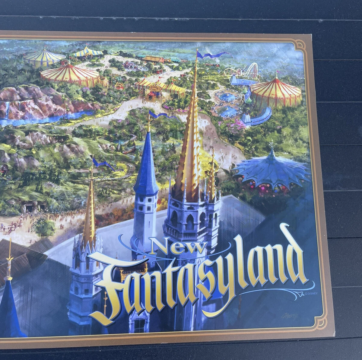 Fantasyland Disneyland Sign