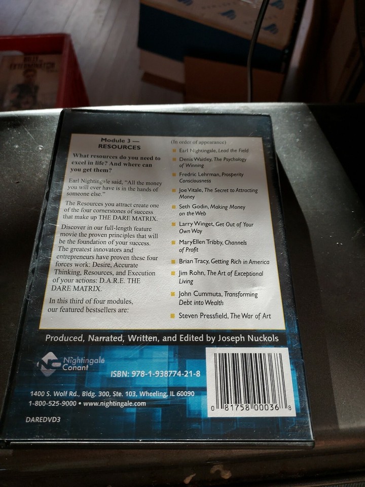 THE DARE MATRIX DVD MODULE 3 OF 4 RESOURCES | eBay