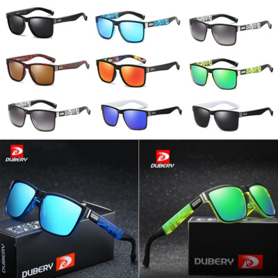 DUBERY Polarized Sunglasses Driving Shades Male Retro Sun Glasses UV400 ...
