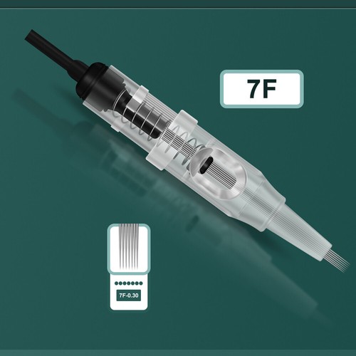 Eyebrow Tattoo Needle Microblading Permanent Makeup Cartridge Needles ...