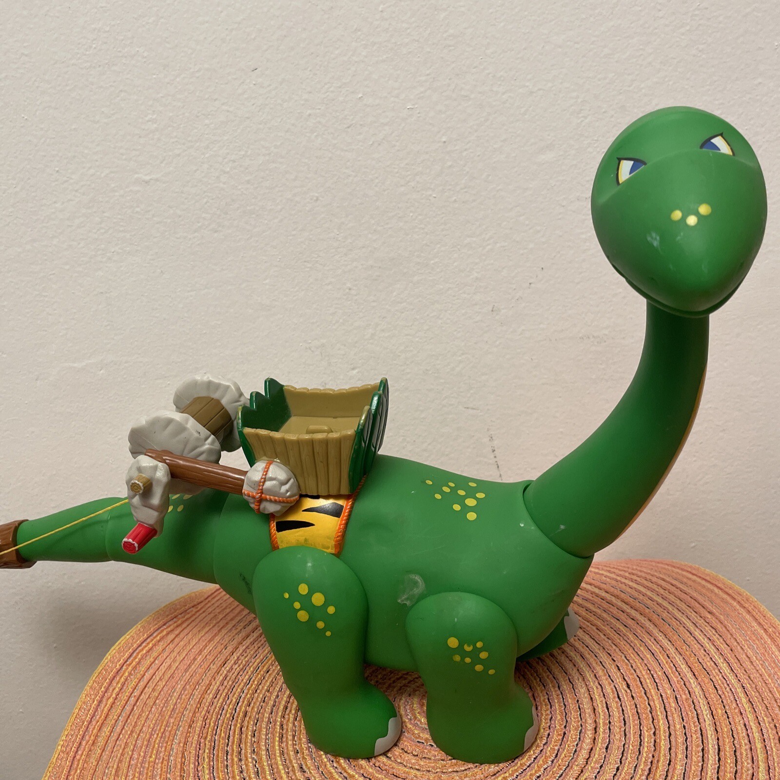 LITTLE TIKES BC BUILDERS DINOSAUR APATOSAURUS ROARING DINO CRANE | eBay