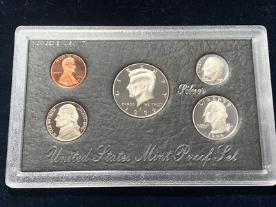 1996 US Mint Silver Proof Set 5 Piece Silver Set | eBay
