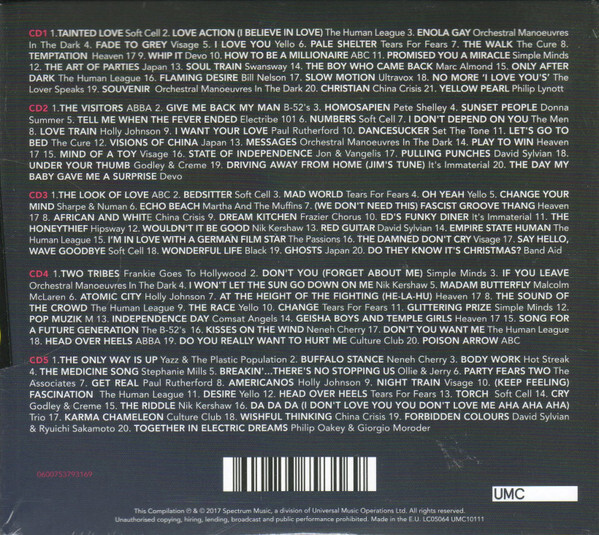 101 Electronic '80s by Various Artists (CD, 2017) | Compra online en eBay