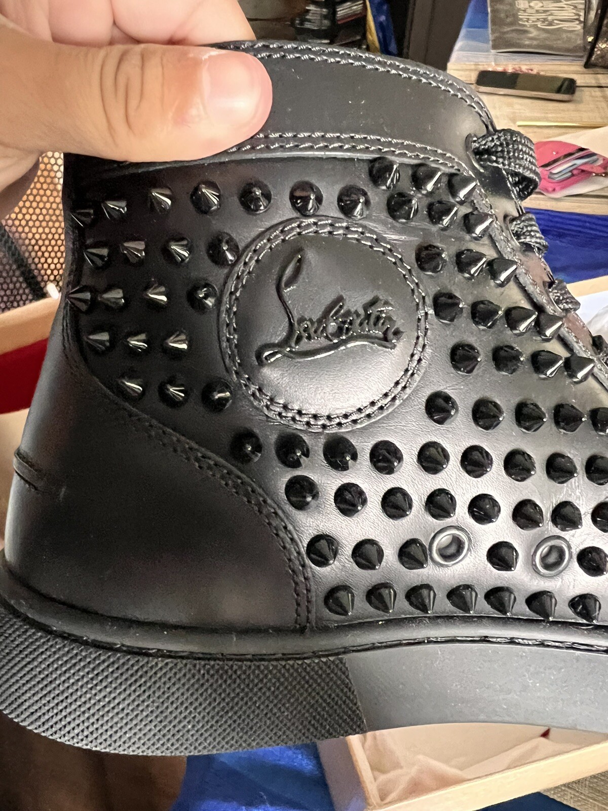 christian louboutin red bottom shoes men | eBay