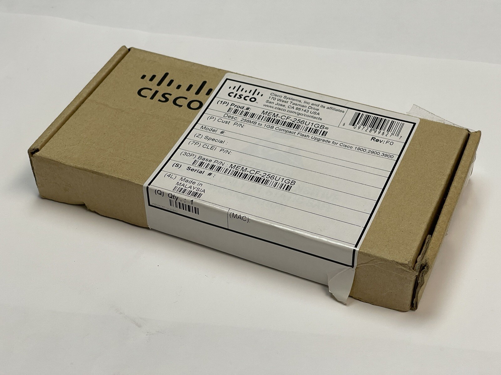 Cisco - (MEM-C6K-INTFL1GB) for sale online | eBay