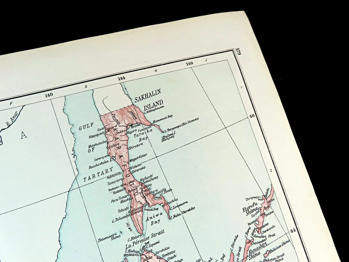 Japanese Empire Map 1919