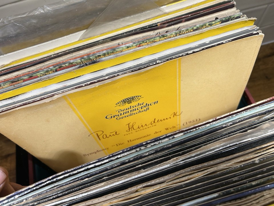 60 Random DGG Classical Record Vinyl Records Job Lot Collection Lucky ...