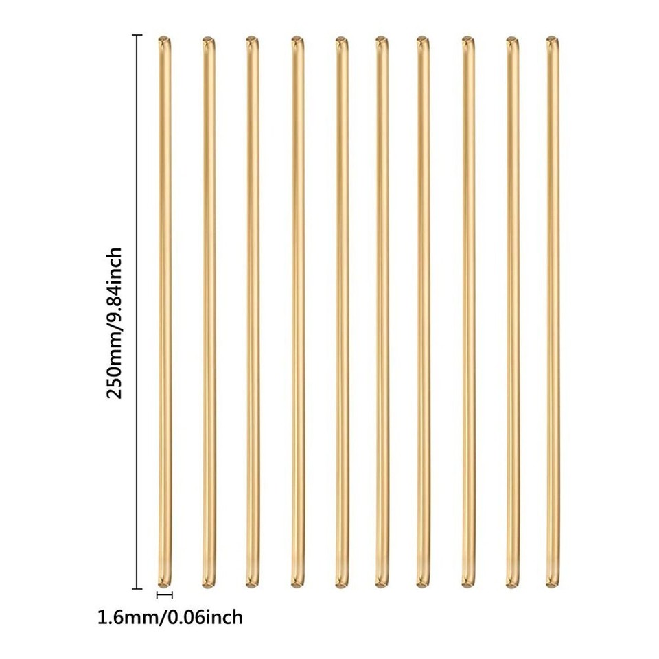 Gold colored Brass Welding Rods for Oxygen Acetylene Gas Welding 1 6mm ...