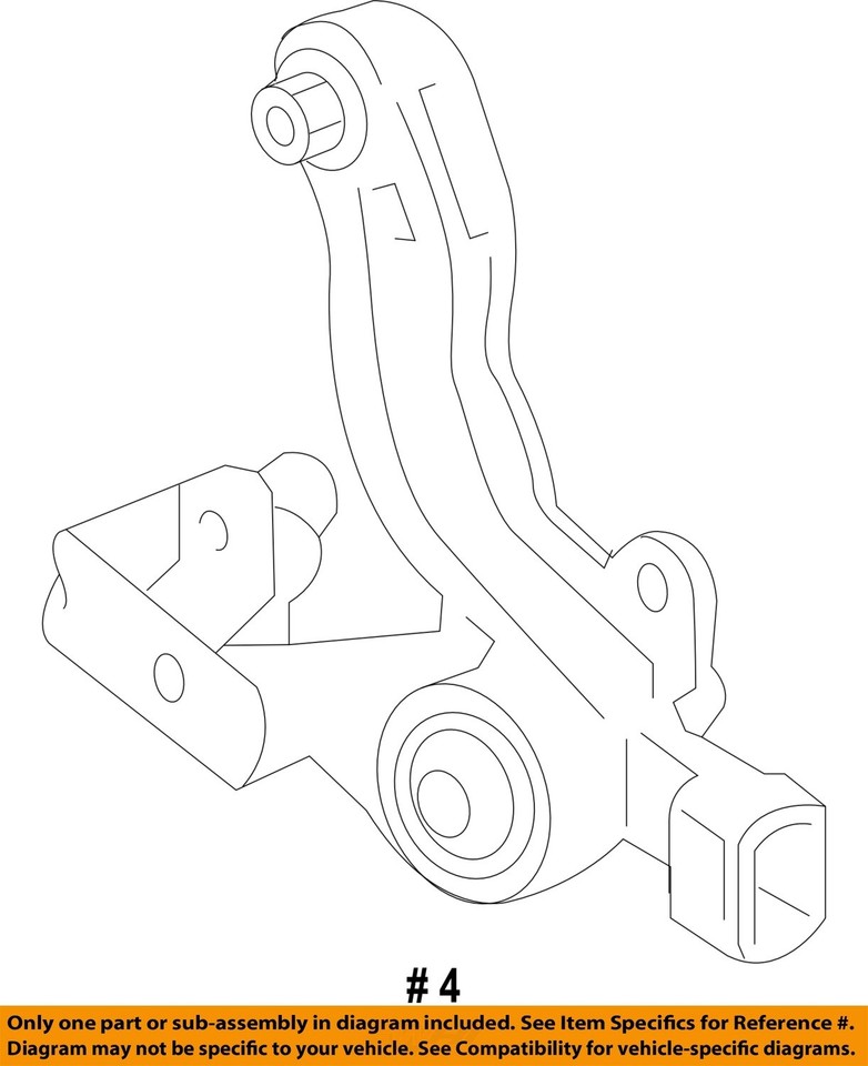 GM OEM 2016 Envision Electrical Ride Control Components-Rear Sensor ...