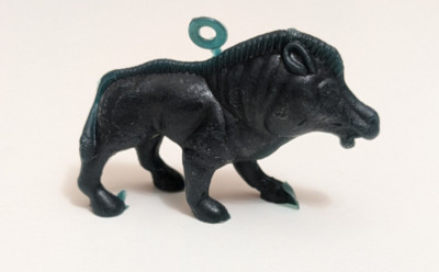 Dinohyus Nabisco Recast Dark Teal Vtg Prehistoric Mammal Gumball ...