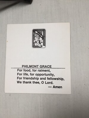 1990 NOAC Order of the Arrow Philmont Grace Card BSA Paperwork | eBay